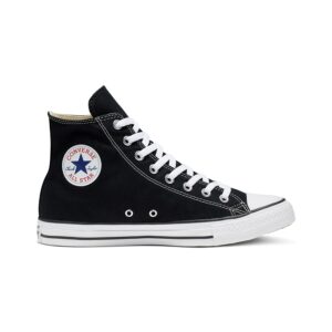 Converse Clothing & Apparel Chuck Taylor All Star Canvas High Top, Black/White, 6 Women/4 Men