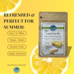 authentic foods lemon cake mix