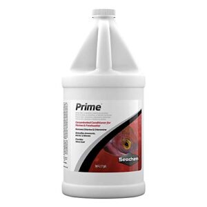 seachem prime fresh and saltwater conditioner - chemical remover and detoxifier 1 gal