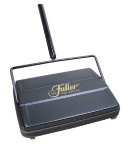 fuller brush 17027 carpet & floor sweeper- mini stick cleaner for hardwood surfaces, wood floors, laminate, tile- small & portable for the home or office - cleans dust pet hair- electrostatic & silent