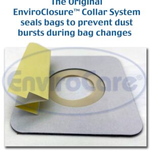 EnviroCare Replacement Micro Filtration Vacuum Cleaner Dust Bags Made to Fit Panasonic Types U, U-3, U-6-9 Pack