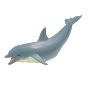 Safari Ltd. Bottlenose Dolphin Figurine - Detailed 5" Plastic Model Figure - Fun Educational Play Toy for Boys, Girls & Kids Ages 3+