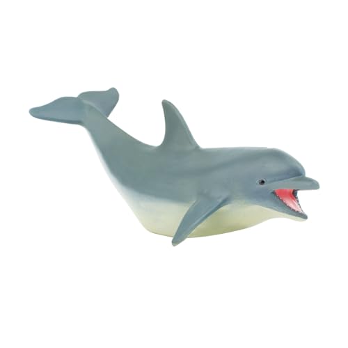 Safari Ltd. Bottlenose Dolphin Figurine - Detailed 5" Plastic Model Figure - Fun Educational Play Toy for Boys, Girls & Kids Ages 3+