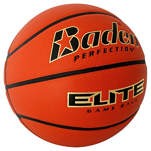 Baden Elite Indoor Game Composite Basketball, Official Size 6 & 7