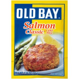 old bay salmon classic cake mix, 1.34 oz (pack of 12)