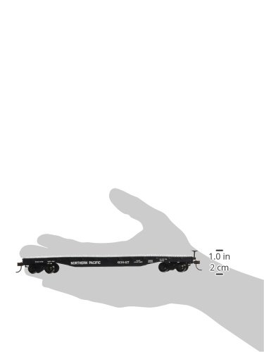 Bachmann Trains - 52' Flat Car - NORTHERN PACIFIC - HO Scale