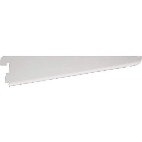 Organized Living freedomRail Bracket for Wood Shelves, 12.5-inch - White