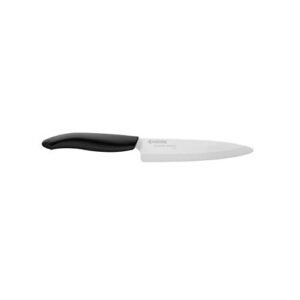 kyocera revolution ceramic kitchen knife, 5 inches, white