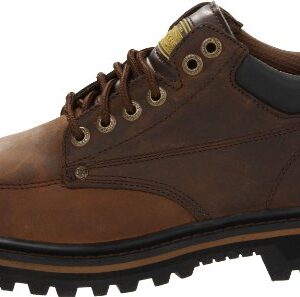 Skechers mens Mariner industrial and construction shoes, Dark Brown, 11 US