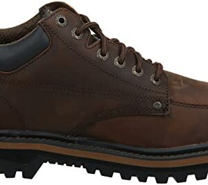 Skechers mens Mariner industrial and construction shoes, Dark Brown, 11 US