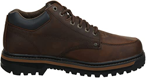 Skechers mens Mariner industrial and construction shoes, Dark Brown, 11 US