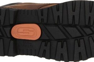 Skechers mens Mariner industrial and construction shoes, Dark Brown, 11 US