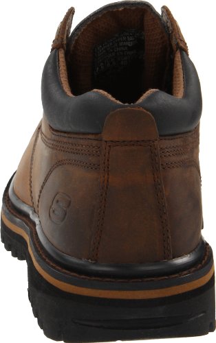 Skechers mens Mariner industrial and construction shoes, Dark Brown, 11 US