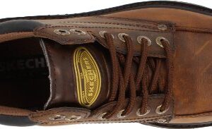 Skechers mens Mariner industrial and construction shoes, Dark Brown, 11 US