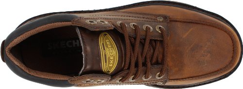 Skechers mens Mariner industrial and construction shoes, Dark Brown, 11 US