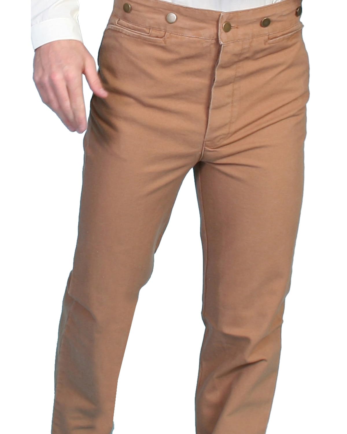 Scully Men's Rangewear Canvas Pant, Brown, 36