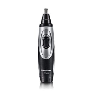 panasonic er430k nose, ear and facial hair trimmer wet/dry with vacuum cleaning system