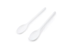 fox run hi-tech spoons, 0.75 x 1.75 x 12 inches, white, 2 pack