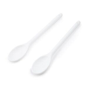 Fox Run Hi-Tech Spoons, 0.75 x 1.75 x 12 inches, White, 2 Pack