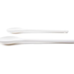 Fox Run Hi-Tech Spoons, 0.75 x 1.75 x 12 inches, White, 2 Pack