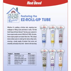 Red Devil 0438 House & Home Restore Tile Grout, 5 Fl. Oz. , White