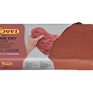 Jovi Air Dry Modeling Clay, 2.2 lb. Terracotta, non-staining, perfect for Arts and Crafts Projects