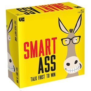 university games | smart ass trivia the ultimate who, what, where party game for families and adults ages 12 and up and 2 to 6 players