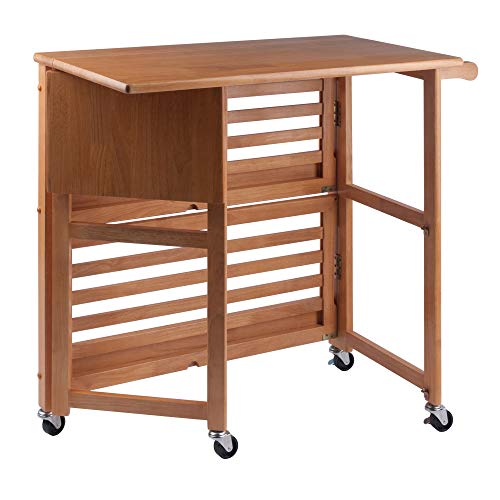 Winsome Radley Kitchen Cart, Light Oak