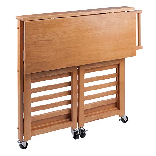 Winsome Radley Kitchen Cart, Light Oak