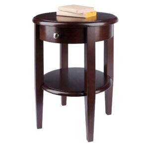 Winsome Wood Concord occasional Table, Antique Walnut