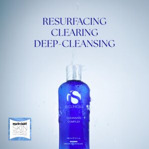 iS CLINICAL Cleansing Complex, 3in1 Gentle deep pore cleanser Face Wash and Makeup remover, Helps blemish-prone skin