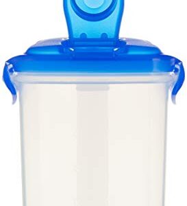 LocknLock Aqua Fridge Door Water Jug with Handle BPA Free Plastic Pitcher with Flip Top Lid Perfect for Making Teas and Juices, 2 QT, Blue