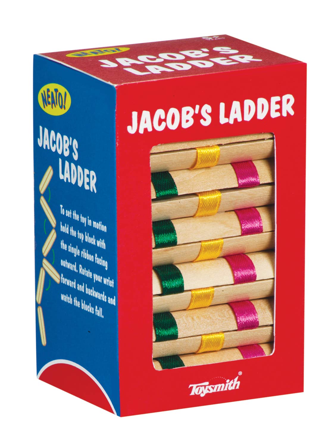 Neato Classics Jacob's Ladder Retro Wooden Puzzle Toy 6195