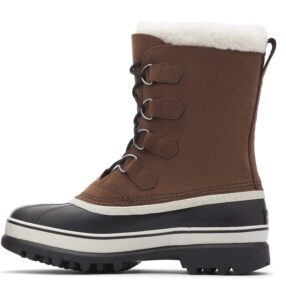 sorel - men's caribou waterproof boot for winter, bruno, 9 m us