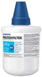 samsung genuine filter for refrigerator water and ice, carbon block filtration for clean, clear drinking water, 6-month life, da29-00003g, 1 pack