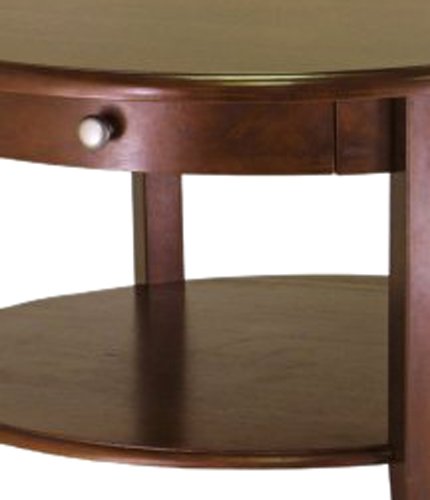 Winsome Wood Concord Occasional Table, Antique Walnut