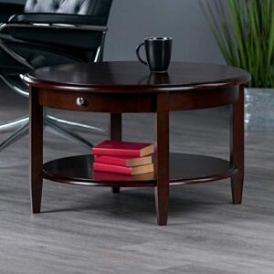 Winsome Wood Concord Occasional Table, Antique Walnut