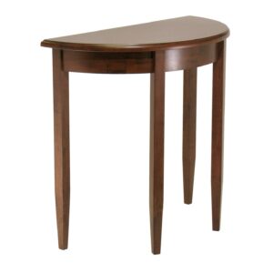 winsome 94132 concord occasional table, walnut 32 inches