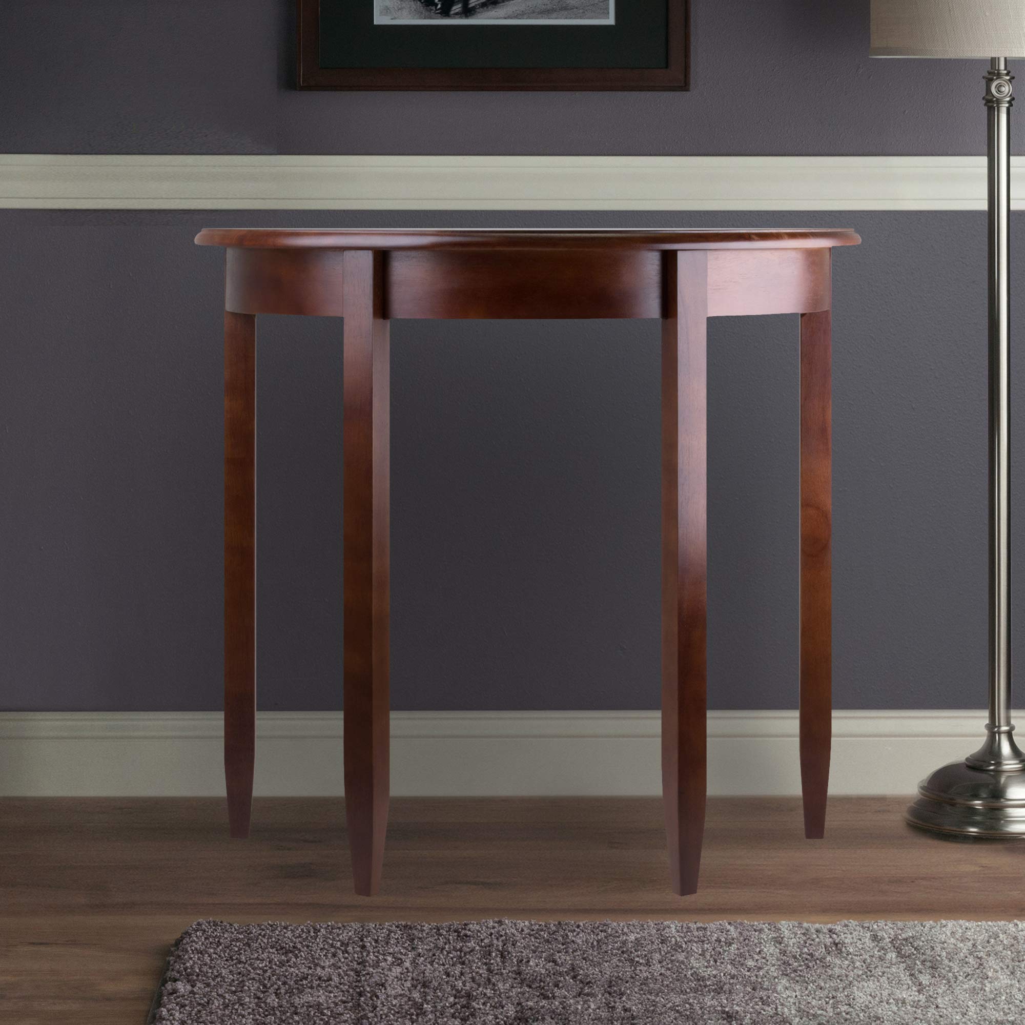 Winsome 94132 Concord Occasional Table, Walnut 32 inches