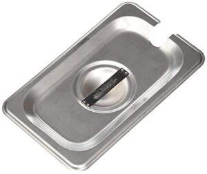 winco 1/9 slotted pan cover, medium