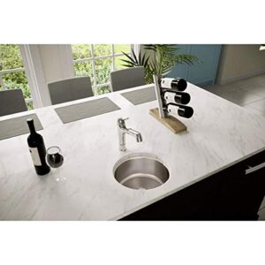 Elkay ELUH12FB Lustertone Classic Single Bowl Undermount Stainless Steel Sink