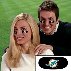 The Party Animal NFL Miami Dolphins Eye Black Stickers