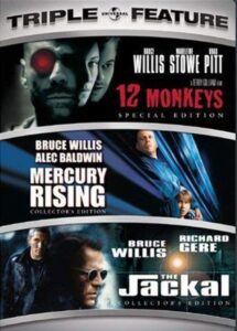 12 monkeys / mercury rising / the jackal (three-pack)