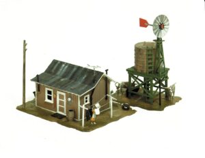 life-like trains ho scale building kits - western homestead