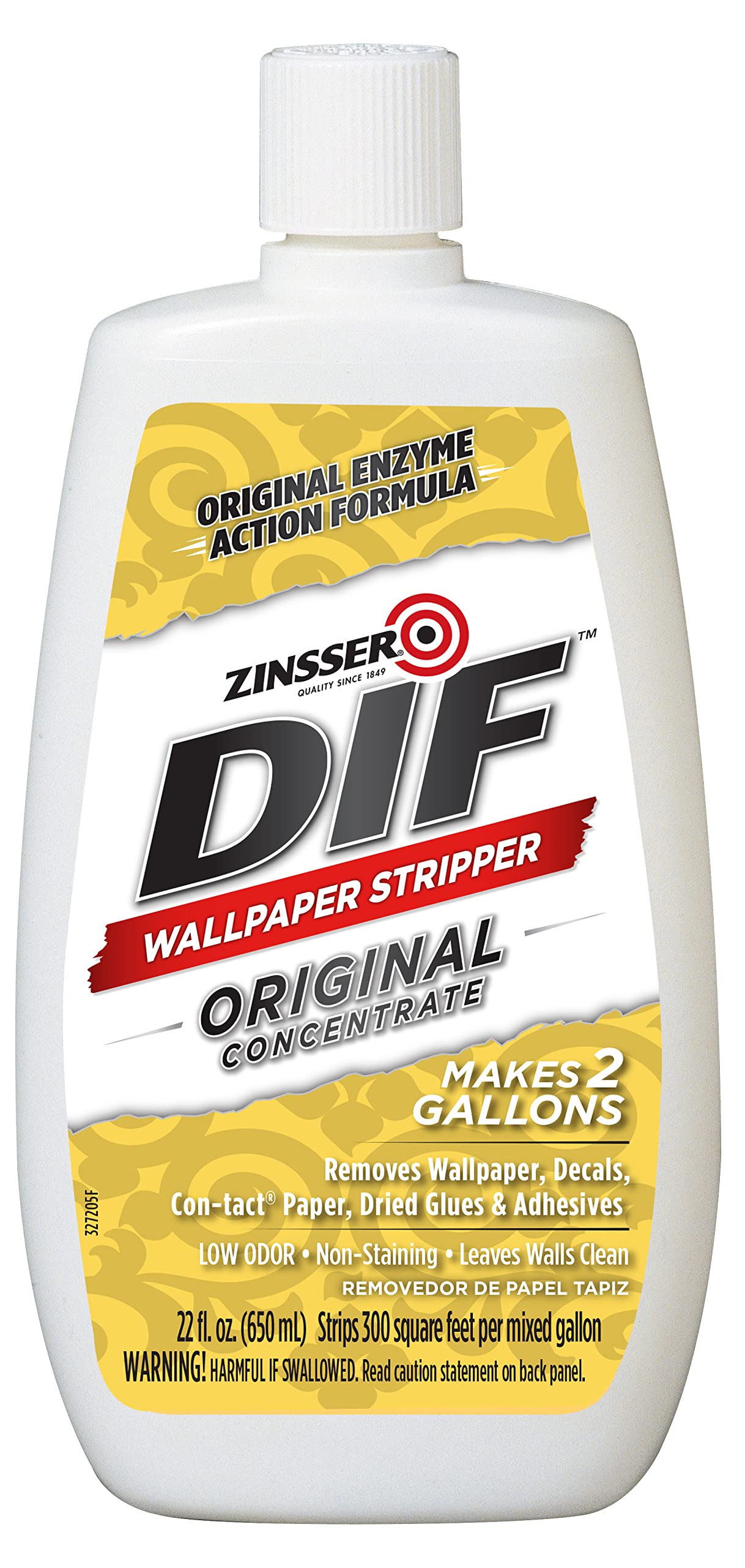 Rust-Oleum 22 oz Zinsser 02422 Zinsser, DIF Wallpaper Stripper Concentrate