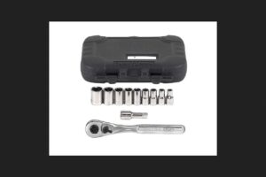 craftsman 11 piece 6 point standard 1/4 inch socket wrench set, 9-34860