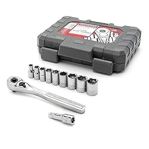 Craftsman 11 Piece Socket Wrench Set 6 Point, 9-34861