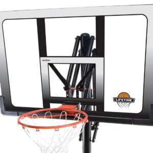 Lifetime Portable Basketball System with Shatterproof Backboard (52" Polycarbonate)