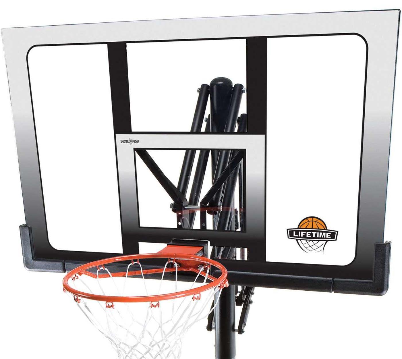 Lifetime Portable Basketball System with Shatterproof Backboard (52" Polycarbonate)