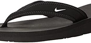 Nike Women's Celso Thong, Black/White, 9 US